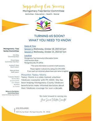 Montgomery Township Parks & Recreation: Medicare Seminars